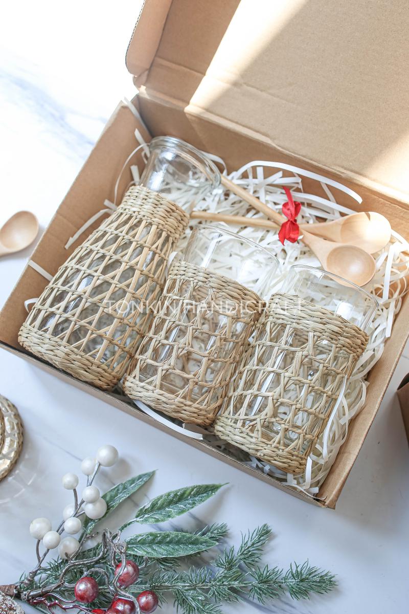 Wrapped Highball & Pitcher Combo — TONKIN HANDICRAFT