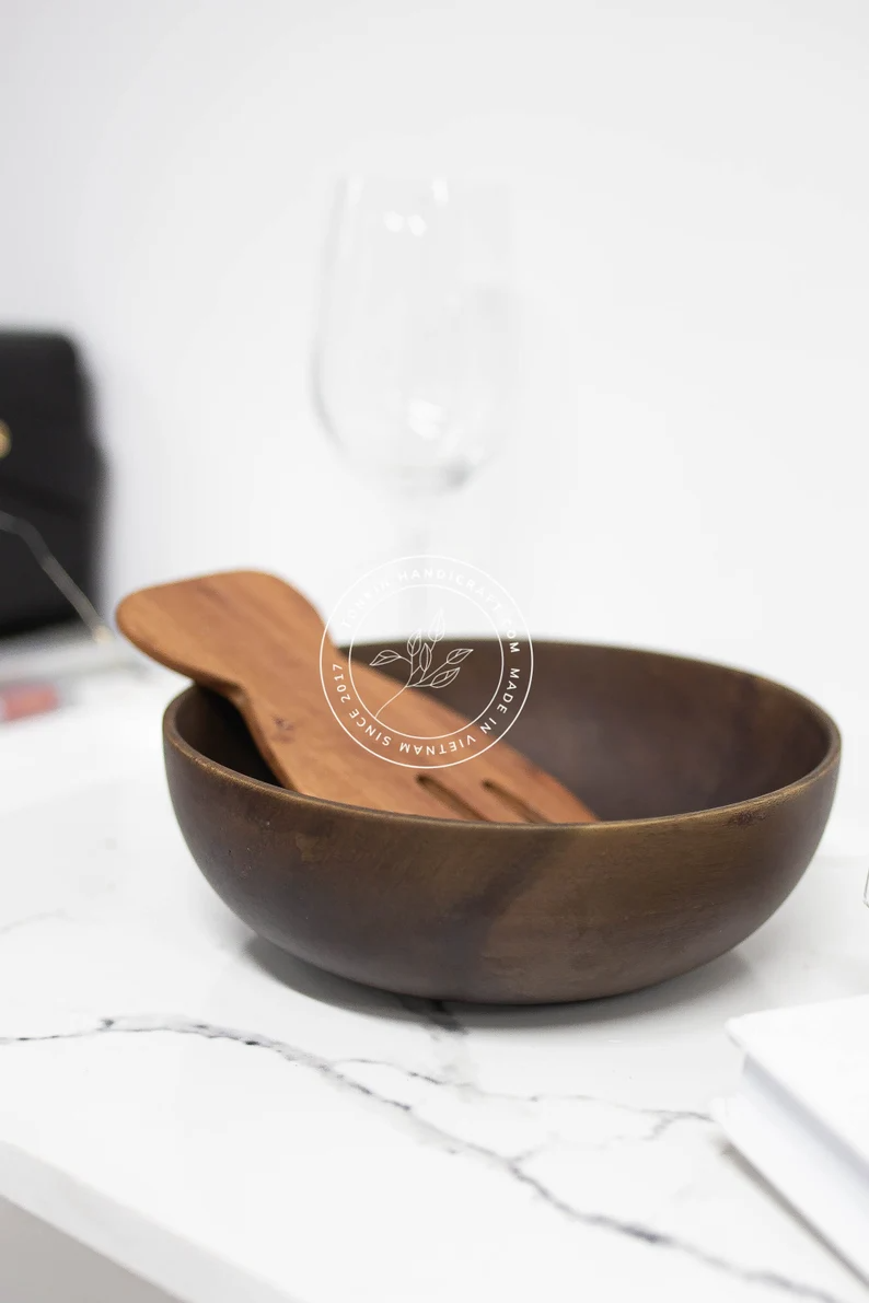Lala Wooden Bowl — TONKIN HANDICRAFT